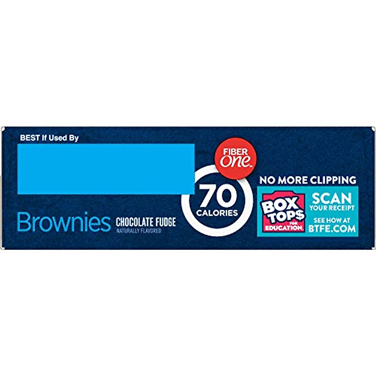 Fiber One 90 Calorie Brownie Chocolate Fudge 0.89 oz Brownies 6 ct Box