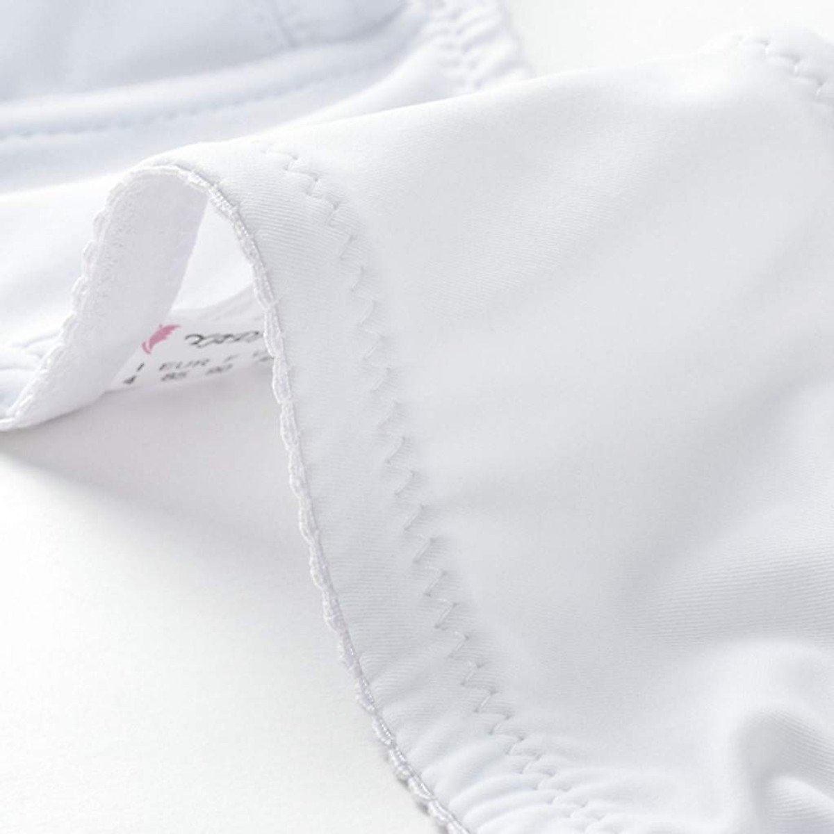 JFLYOU-Bra for Women,New Large Smooth Bra Comfortable Cooling Ladies Bra Adjustment Underwear(White,85E)