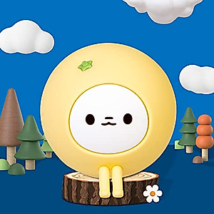 ATSUI Night Light for Kids, Brightness Adjustable, Tap Control, Food Grade Silicone, Toddler Lamp Rechargeable, Baby Night Light Portable Bedside Nursery Lamp, Gift for Girls Boys Toddler Women