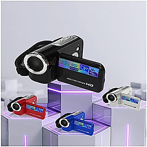 Profession-al 16 Million Megapixel Difference Digital Camera Usb Charging Children Student Birthday Holiday Gift Camera Entry-level 2.0 Inch Tft Lcd Camera (Black)