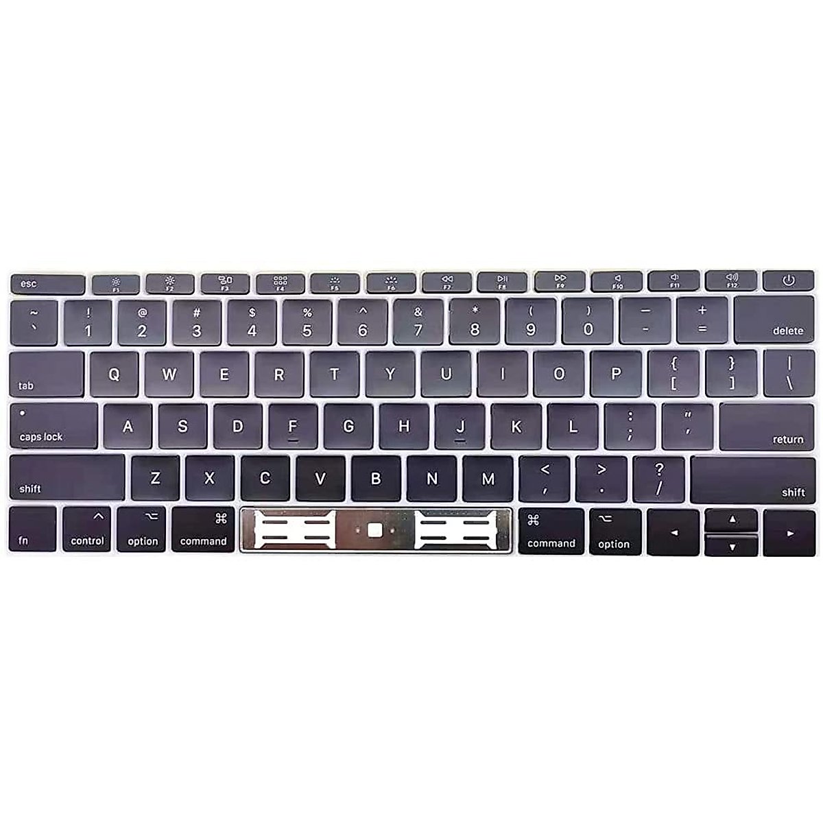 Keyboard Keys Keycap US Set Replacement for MacBook Pro 13-inch A1708 2016 2017 Without Touch Bar