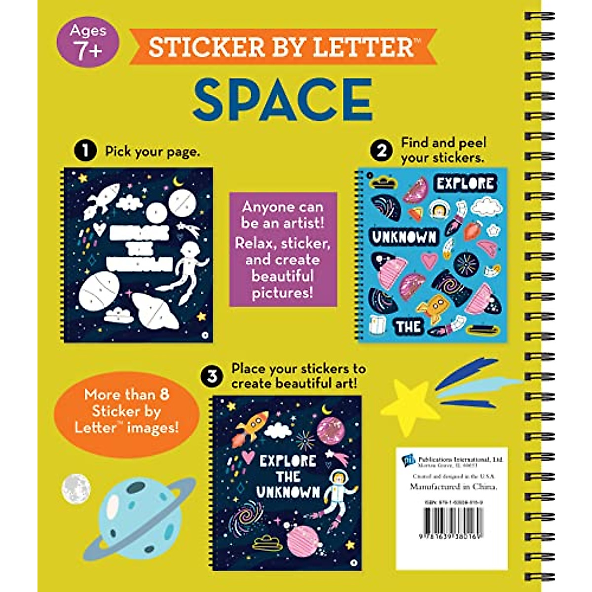 Brain Games - Sticker by Letter: Space