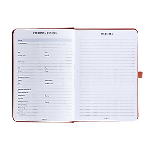Busy B 17 Month 2018-19 Mid Year Diary - Week-to-View Agenda with timetables and Notes