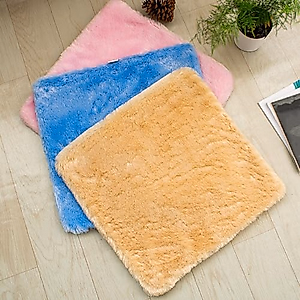 Cat Cushion Bed Plush,Self Heating Pet Blanket Pad Pets Puppy Kitten Small Dog Super Soft Warm Washable Foldable Sleeping Bag House Pads Thermal Mat Blanket for pet (Square