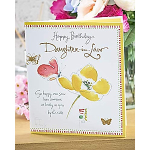 Daughter-in-Law Birthday Card - Birthday Card for Daughter-in-Law - Daughter Birthday Card - Gift Card for Her - Birthday Gifts for Daughter-in-Law