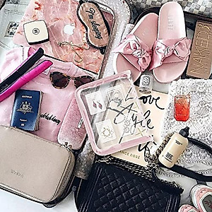 Transparent Jewelry Organizer, Jewelry Storage Book with Pockets, Travel Jewelry Storage Album Binder Zipper Pouch Bag for Necklaces Earrings Ring Display - 80 Grids+80 Anti-Oxidation PVC Bags