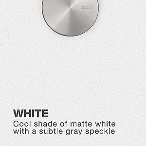 BLANCO, White 441767 DIAMOND SILGRANIT Super Single Undermount Kitchen Sink, 33.5" X 18.5"