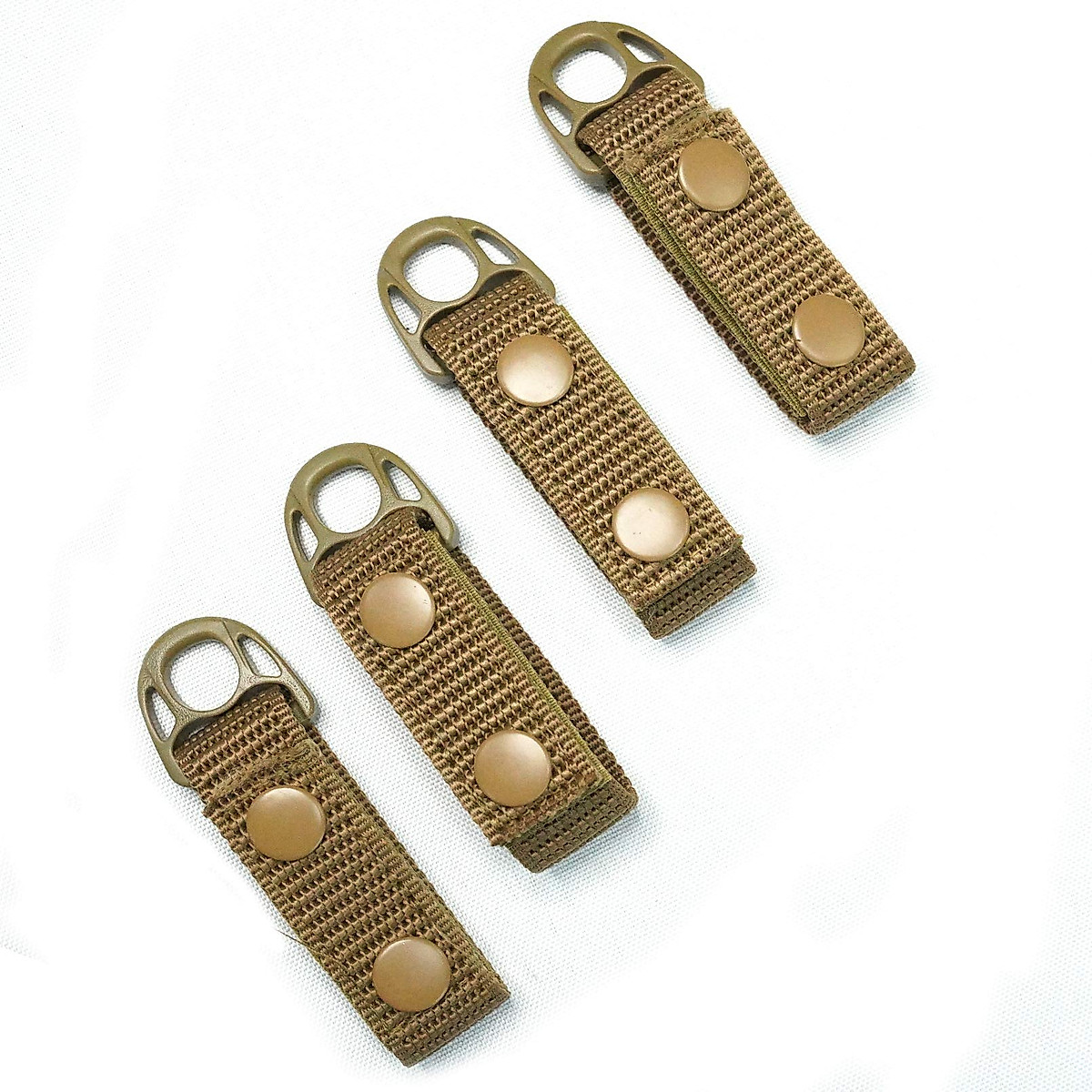 MELOTOUGH Police Duty Belt Suspenders Tactical Suspenders Law Enforcement Belt Harness with Belt Loop 4 pc, Khaki Color