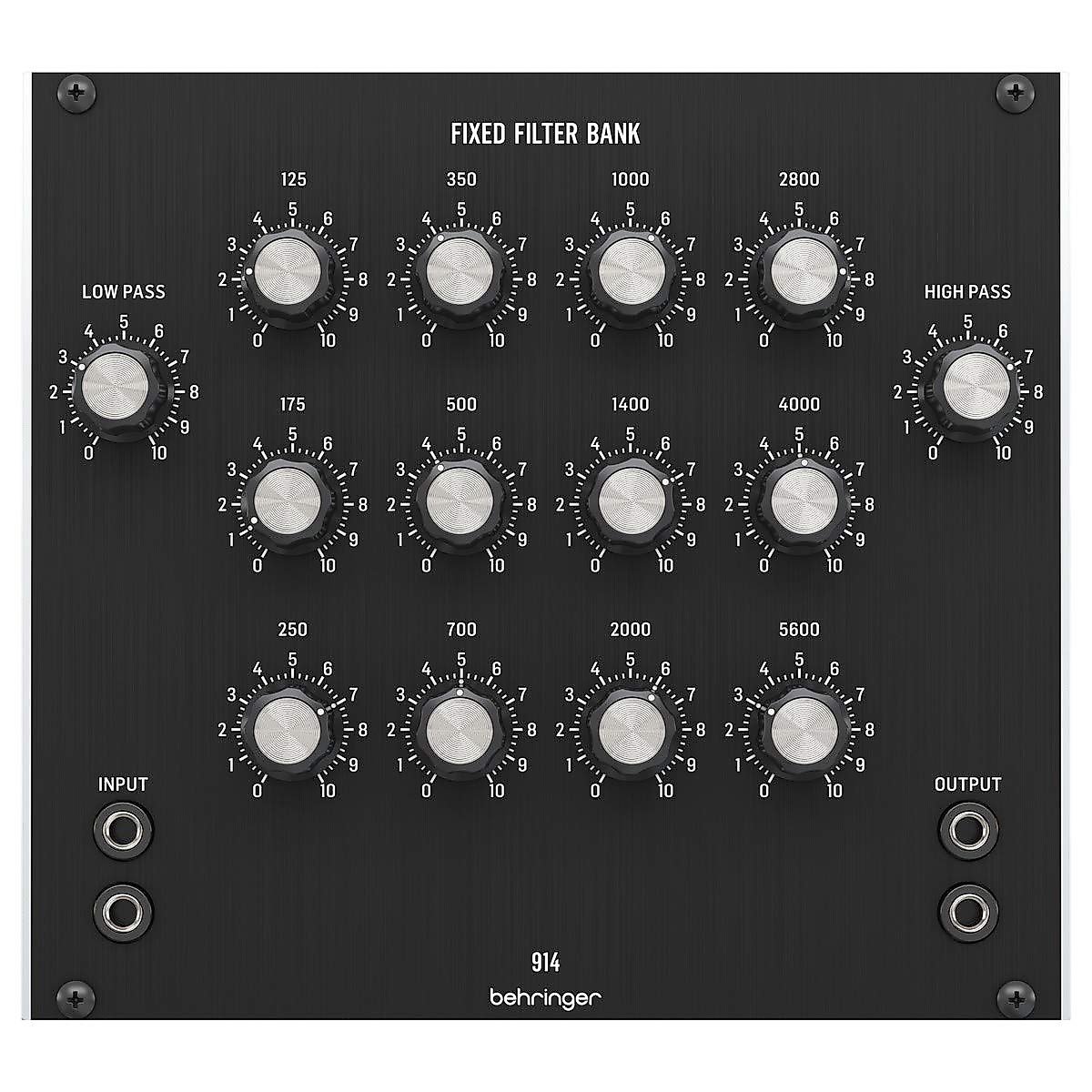 Behringer 914 FIXED FILTER BANK Legendary Analog Fixed Filter Bank Module for Eurorack