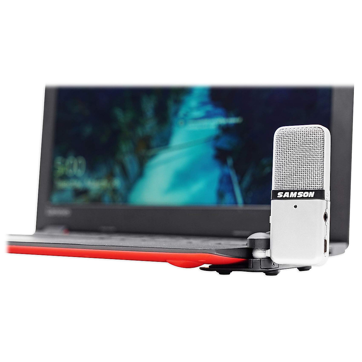 Samson GOMIC Go Mic USB Podcast Studio Recording Condenser Microphone+Clip+Case