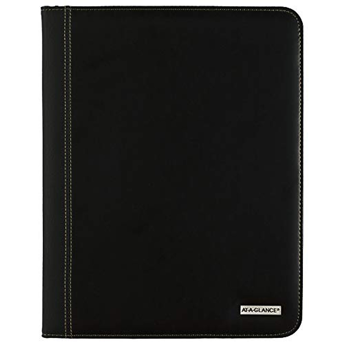 2022 Monthly Padfolio by AT-A-GLANCE, 9" x 11", Large, Executive, Black (7029005)