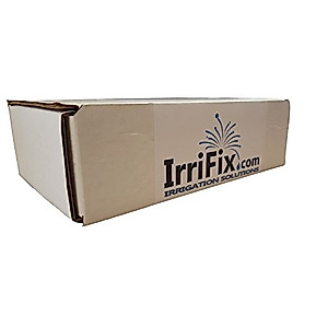 IrriFix Rain Bird 5000 Plus Series 12-inch Pressure Regulator Seal-A-Matic Sprinkler Heads Bundle - 2 Pack 5012+PCSR SAM Rotors Nozzle Box Including 2 Nozzle Trees and 1 Rotortool Screwdriver