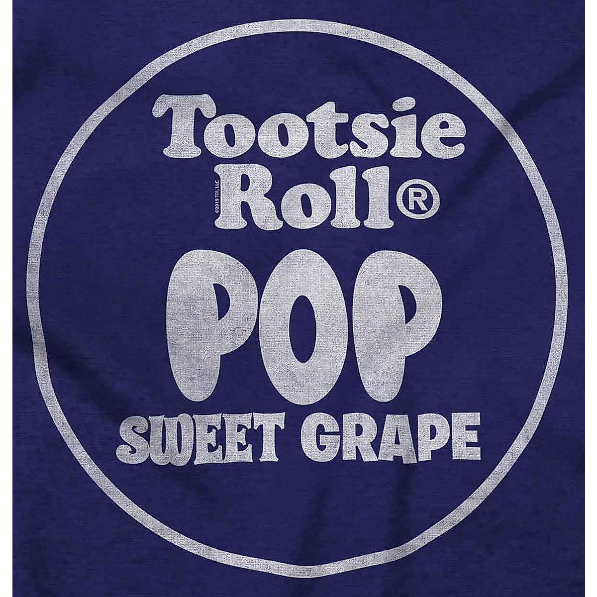 Retro Tootsie Pop Flavor Sweet Grape Crewneck T Shirts Boy Girl