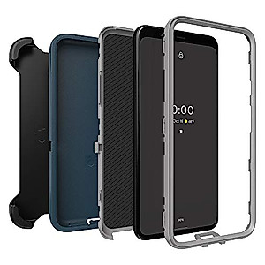 OtterBox Defender Series SCREENLESS Case Case for Google Pixel 4 XL - Gone Fishin (Wet Weather/Majolica Blue)