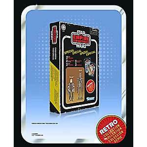 STAR WARS Retro Collection Special Bounty Hunters 2-Pack Dengar & IG-88 Toys 3.75-Inch-Scale The Empire Strikes Back Figures (Amazon Exclusive)