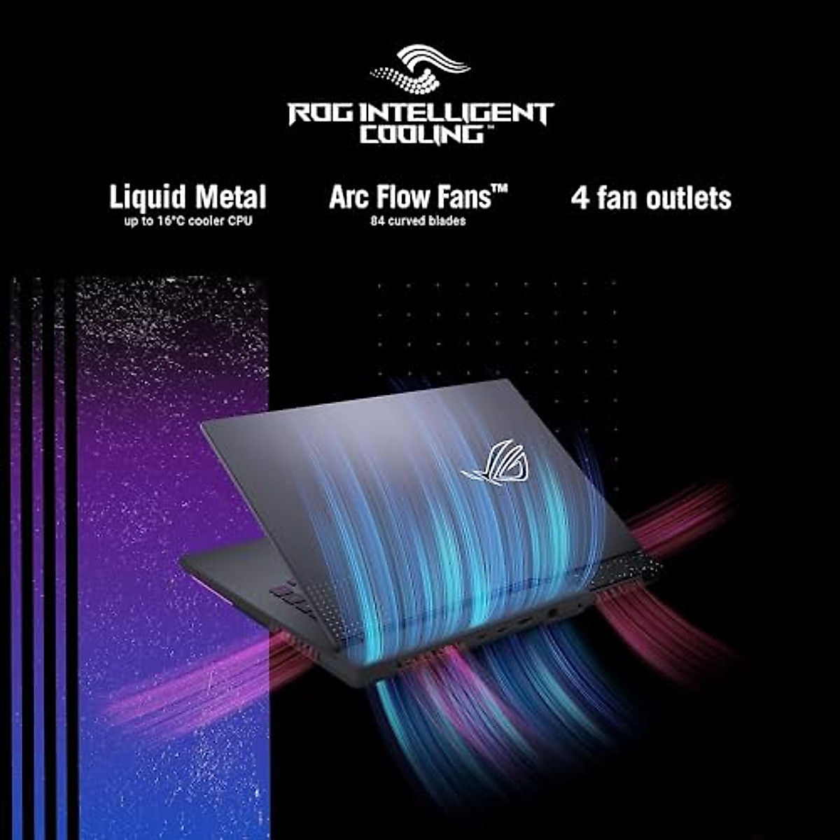 ASUS ROG Strix G15 Gaming Laptop - 15.6" WQHD 165Hz Display, AMD Ryzen 7 6800H up to 4.7GHz, NVIDIA GeForce RTX 3060, 32GB DDR5 RAM, 1TB SSD, Wi-Fi 6E, Backlit Keyboard, Windows 11 Home