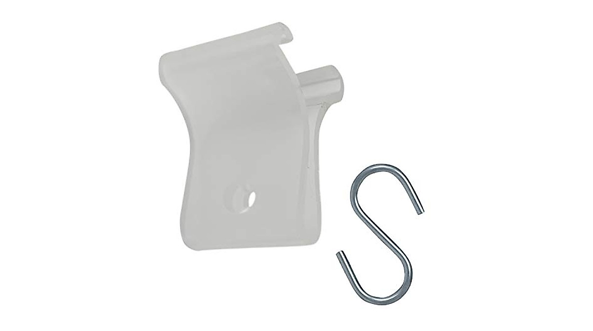 SHARP TANK Clear Grid Clips - 60 Pc Set for Easy Hanging