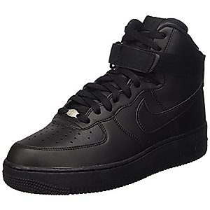 Nike Men's AIR Force 1 High '07 Shoes (Black, us_Footwear_Size_System, Adult, Men, Numeric, Medium, Numeric_6_Point_5)