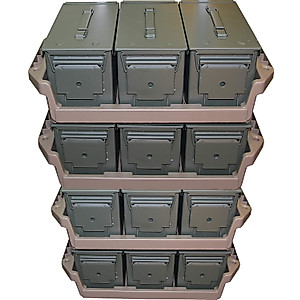 MTM MAC50 Metal Ammo Can Tray (50 Cal.), Dark Earth