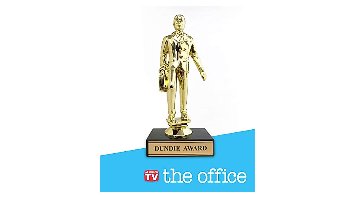 Dundie Award Trophy The Office Merchandise - Official Dunder Mifflin ...