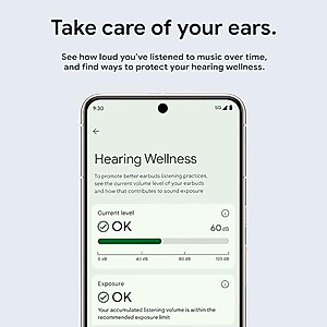 Google Pixel Buds Pro - Noise Canceling Earbuds - Up to 31 Hour Battery Life with Charging Case[2] - Bluetooth Headphones - Compatible with Android - Porcelain
