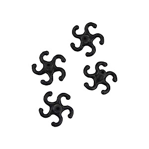 SHARROW 12pcs Archery Bow String Silencer Stabilizer Rubber Compound Bow String Stabilizer Suppressor Stopper Vibration Damper Shock Absorber