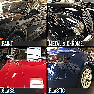 Aerolon Show Polish and Sealer for Cars, Trucks, Boats & Motorcycles - The Ultimate Liquid Car Wax Shine with Polymer Paint Sealant Protection, Base Coat Sealant Kit with 16oz Bottle & Applicator