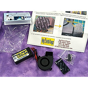 HYTECHTOYZ Helmet Cooling Fan for Welders OR Costumes