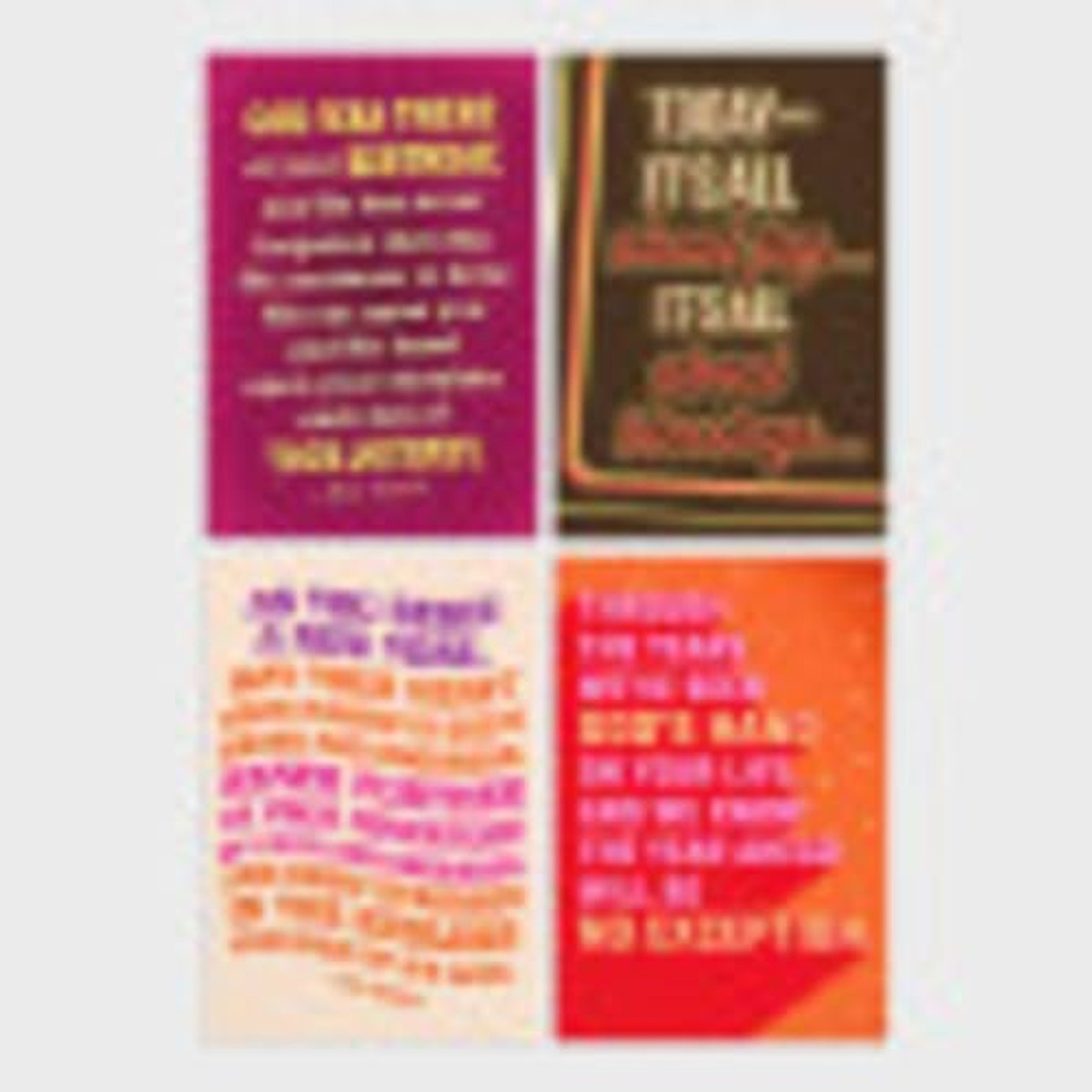 DaySpring - Birthday - It's All About Joy & Blessings - King James Version - 4 Design Assortment with Scripture - 12 Birthday Boxed Cards & Envelopes (J7444)