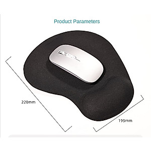 MECOSEN Ergonomic Mouse Pad with Wrist Support Gel Mouse Pad, Comfortable Computer Mouse Pad for Laptop for Office & Home
