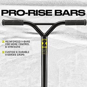 Fuzion X-5 Pro Scooter - Trick Scooter for Kids 8 Years and Up - Pro Scooters for Teens - Best Stunt Scooter for BMX Scooter Tricks (Liquid Gold)