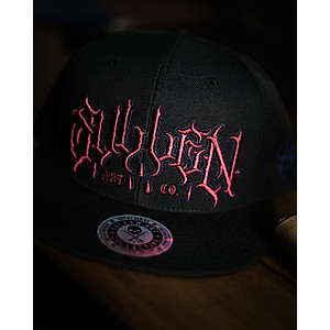Sullen Nightfall Lifestyle Graphic Snapback Adjustable Hat Black