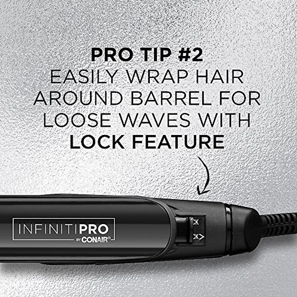 INFINITIPRO BY CONAIR 2-in-1 Styler; Curl or Straighten with 1 Tool; 1-inch; Black