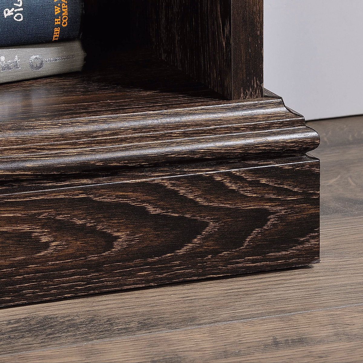 Sauder Barrister Lane Tall Bookcase, Iron Oak finish