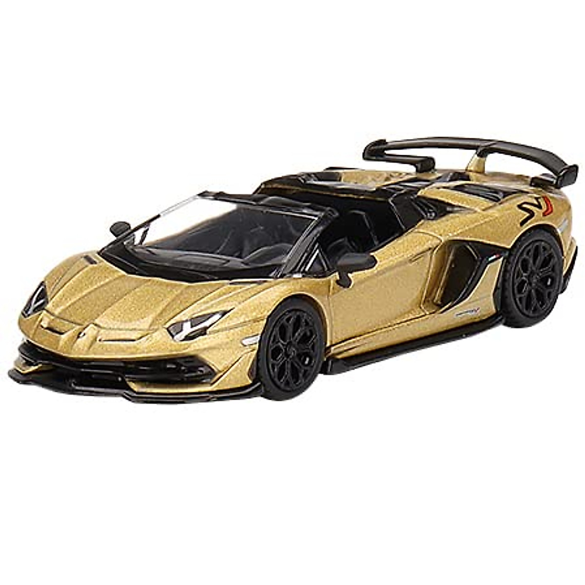 Truescale Miniatures Lambo SVJ Roadster Oro Elios Gold Metallic Limited Edition to 6000 Pieces Worldwide 1/64 Diecast Model Car by True Scale Miniatures MGT00363