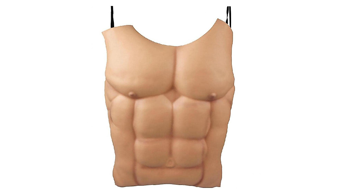 Froiny Fake Muscle Chest for Halloween and Parties | Funny Costume ...