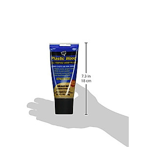 DAP 582 Plastic Wood Latex, 6 oz. Gold Oak, Golden Oak