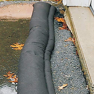 Quick Dam QDDUFF17-4 Barriers 17ft Flood Barrier Duffel Kit, 17-ft 4 Pack, Black, 4 Piece