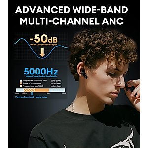 Edifier NeoBuds Pro 2 Multi-Channel Active Noise Cancellation Earbuds with Spatial Audio, Hi-Res Sound, LDAC & LHDC, AAC, 8 Mics for Clear Calls, Bluetooth 5.3, Fast Charging, App Customization, Black