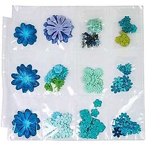 Totally-Tiffany SRSP-P44 Scrap Rack Basic Storage Page, Traders 12, 10-Pack