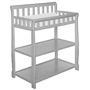 Dream On Me Ashton Changing Table, Grey , 26"