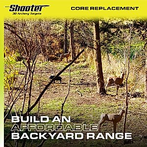 Shooter Field Logic Buck 3D Replaceable Insert Core, Tan (G71640)