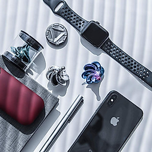 Wind Gyro Spinning Top, Portable Wind Blow Turn Gyro Desktop Decompression Toys, Stress Relief Toy (Romantic Blue)