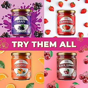 ChocZero Sugar Free Raspberry Jam Preserves - Keto Jelly - Fruit Spread with No Added Sugar (1 Jar, 12oz)