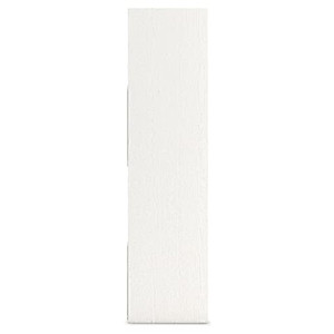 Signature Design by Ashley Aprilyn Farmhouse 8 Cube Storage Organizer or Bookcase, Whitewash