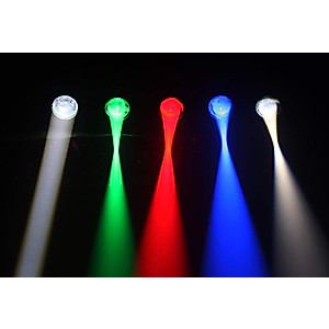 Spotlight for Disco Ball Lights Pin Spot Light, White Led Beam Pinspot Light for Disco Ball Motors, 3w White Spot Lights for Parties