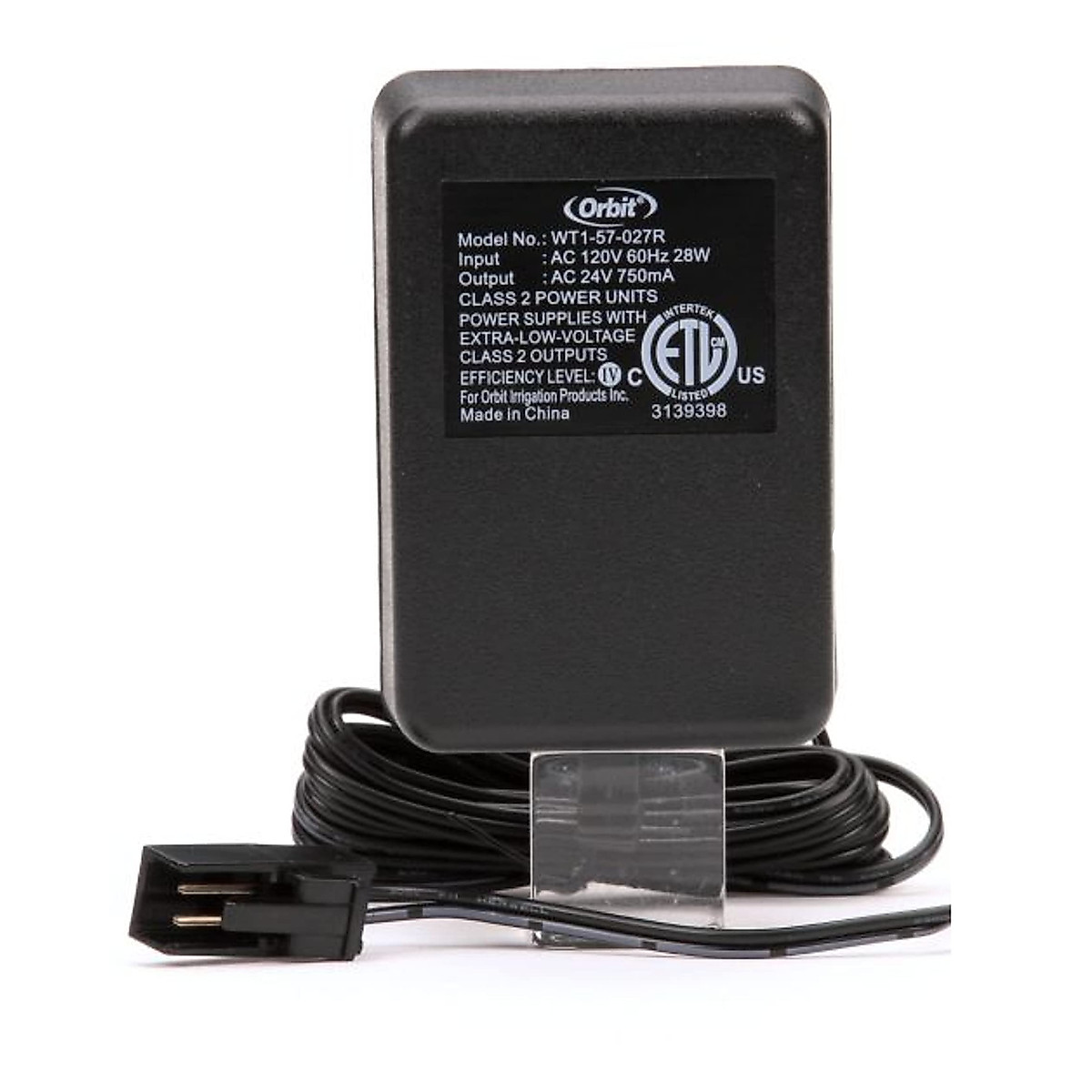 Orbit 57040 24V 750mA Transformer for Indoor Sprinkler Controllers
