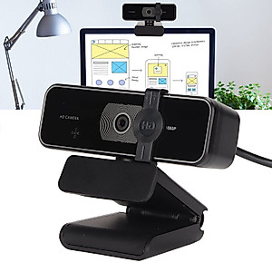 CHICIRIS Desktop Camera, Widely Applicable Webcam HD Picture Convenient Practical for Vista for Win7 for Win10