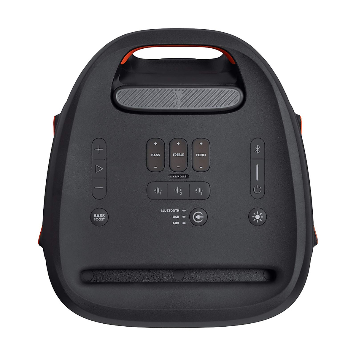 JBL PartyBox 310 Premium High Power Portable Wireless Bluetooth Audio System Bundle PMB100 Wired Dynamic Vocal Mic - Black
