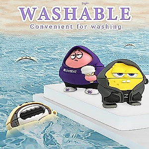 [3 Pack] Cute Airpod Pro 2 Case,Funny 3D Cartoon Character Airpods Pro 2 Case,Soft Silicone Case Cover Accessories Airpods Pro 2nd Generation Case for Men and Women